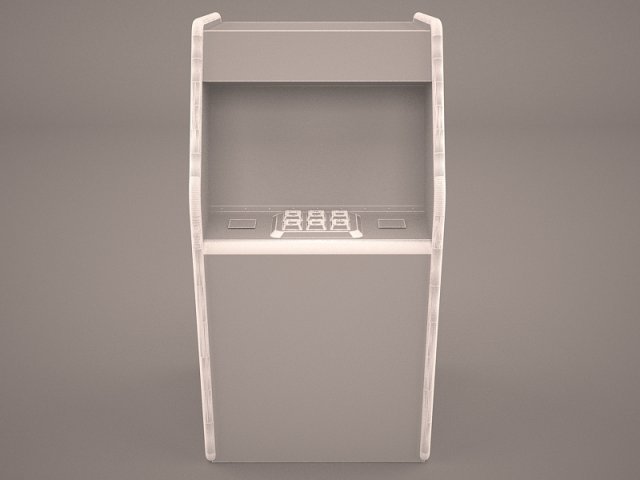 arcade game machine 3D Model in Toys 3DExport