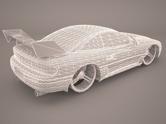 mitsubishi 3000gt 3D Model in Sport Cars 3DExport