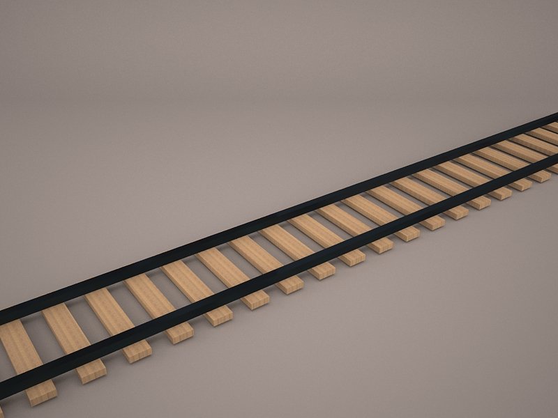 Rail 3d model