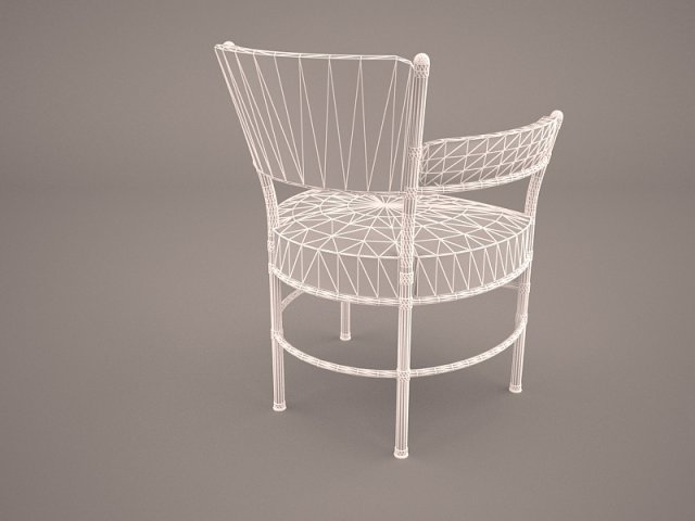 chair biltmore 3D Model in Living Room 3DExport