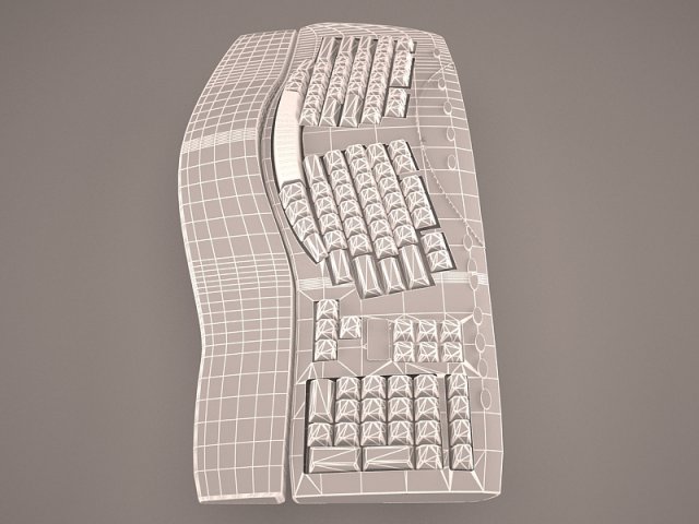 keyboard 3D Model in Computer 3DExport