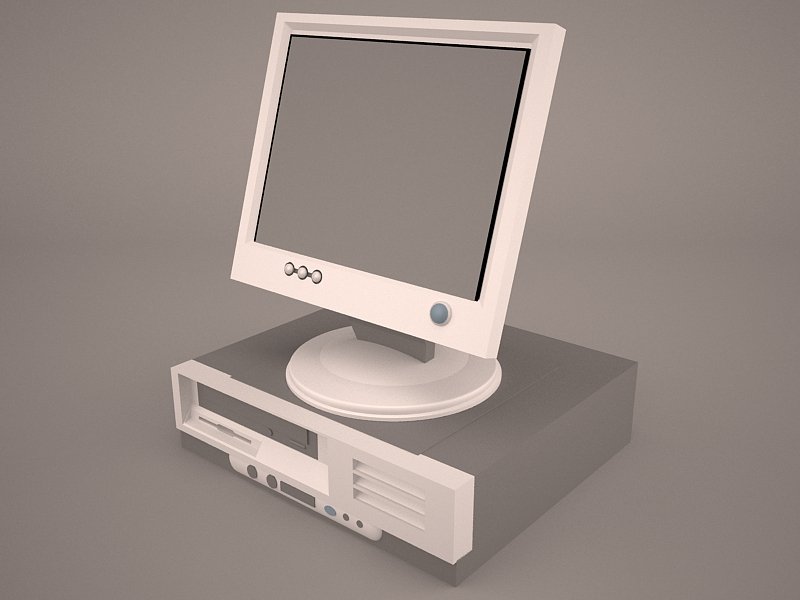 old pc compaq deskpro 3D Models in Computer 3DExport