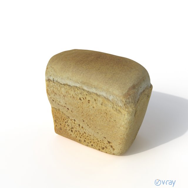 bread 3D Model in Miscellaneous 3DExport