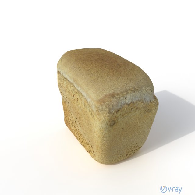 bread 3D Model in Miscellaneous 3DExport