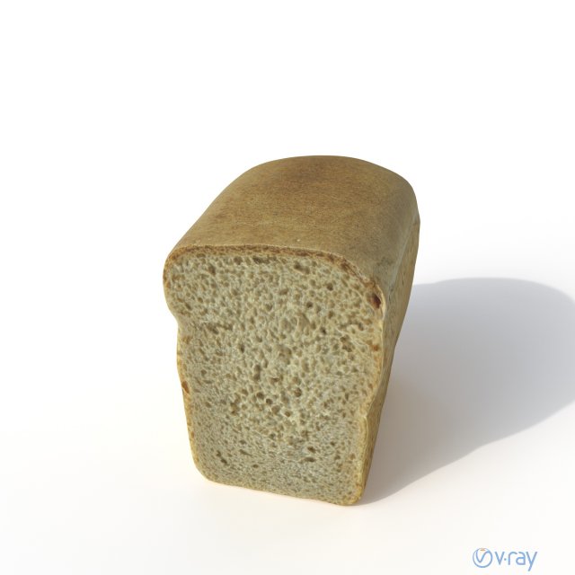 bread 3D Model in Miscellaneous 3DExport