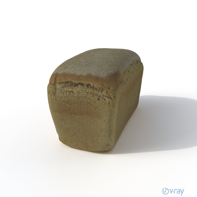 bread 3D Model in Miscellaneous 3DExport