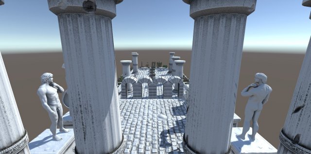 ancient greek city game ready pack 3D Model in Fantasy 3DExport