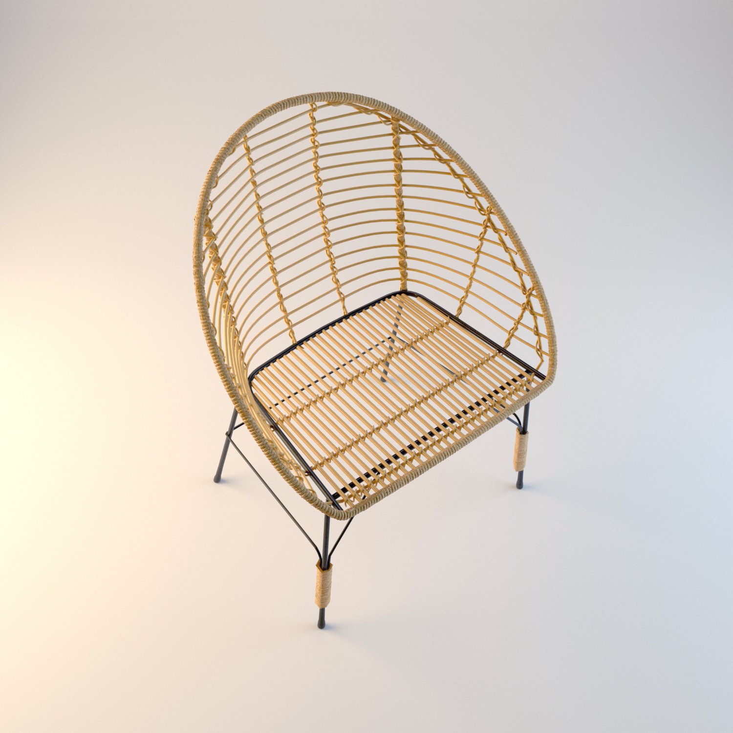 ta rattan chair 3D Models in Stool 3DExport