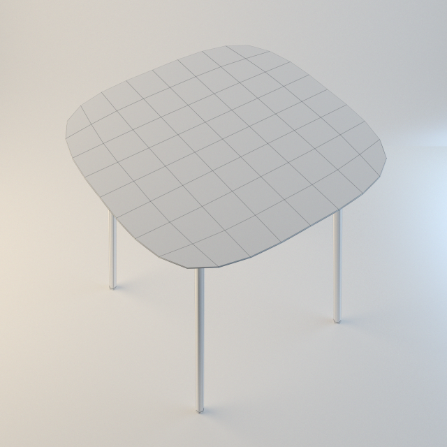 okito table 3D Model in Table 3DExport