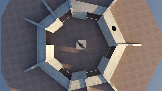 Park siting area 3D Model in Environment 3DExport