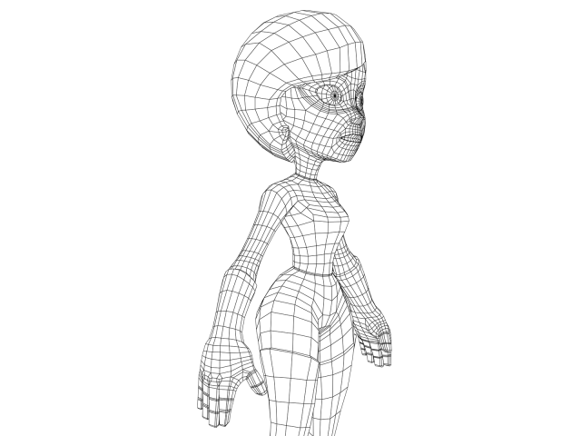 elastigirl 3D Model in Cartoon 3DExport