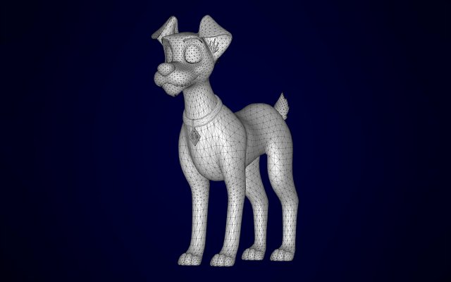 Tramp 3D Model in Dog 3DExport