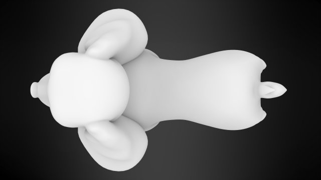 Collette 3D Model in Dog 3DExport