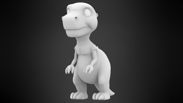 Chomper 3D Model in Dinosaur 3DExport