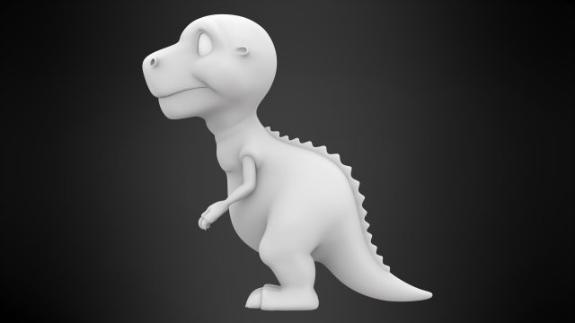 Chomper 3D Model in Dinosaur 3DExport