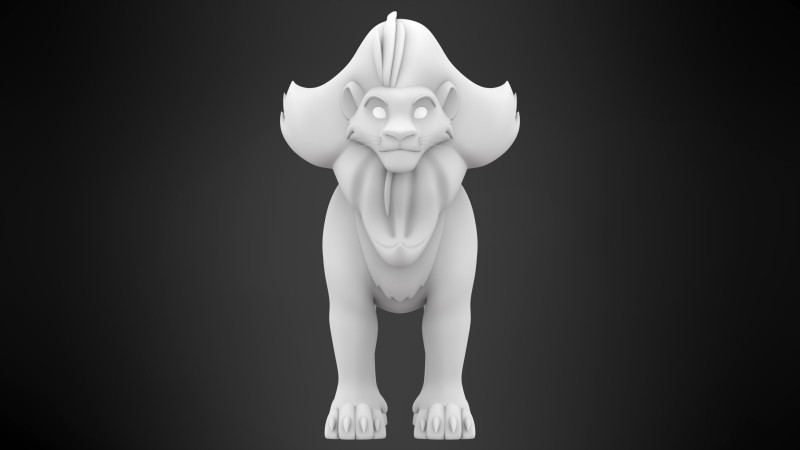 Surak 3D Model in Wildlife 3DExport