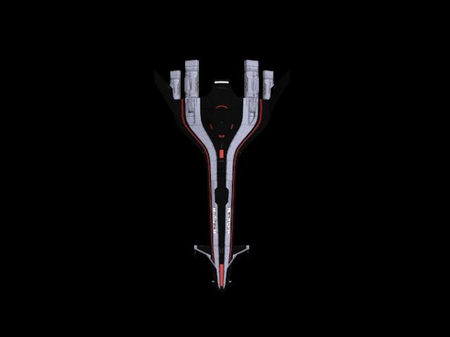 mass effect andromeda - tempest 3D Model in Fantasy Spacecraft 3DExport