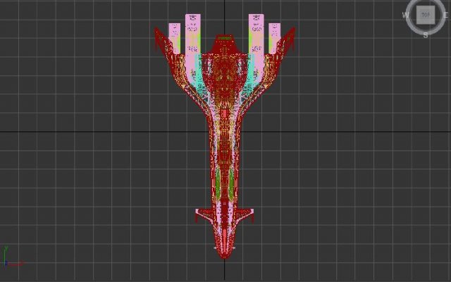 mass effect andromeda - tempest 3D Model in Fantasy Spacecraft 3DExport