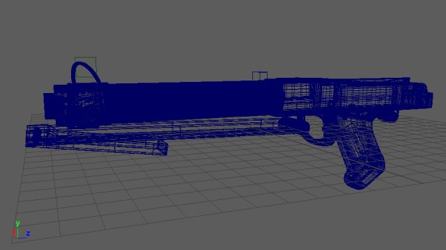 dc-15s blaster rifle 3D Model in Pistol 3DExport