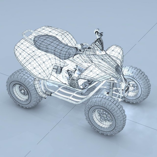 all terrain vehicle atv 3D Model in Compact Cars 3DExport
