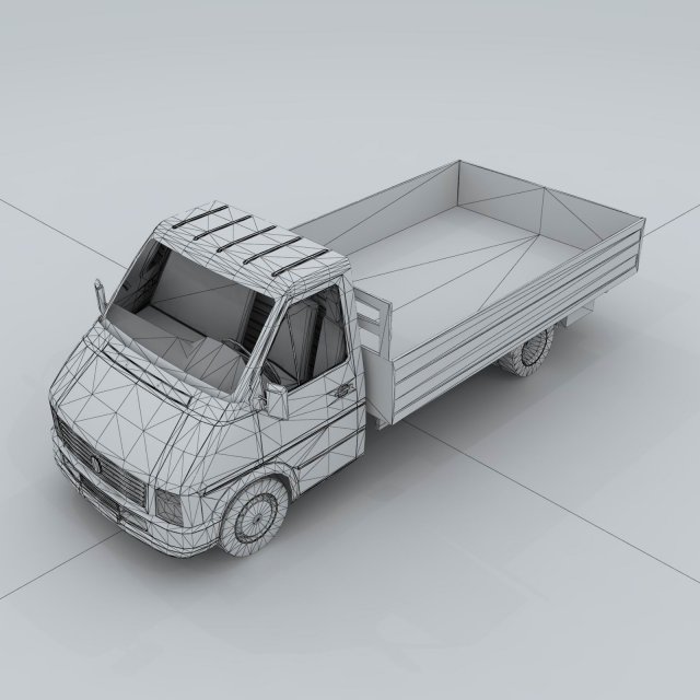 transportation truck 35607 3D Model in Compact Cars 3DExport