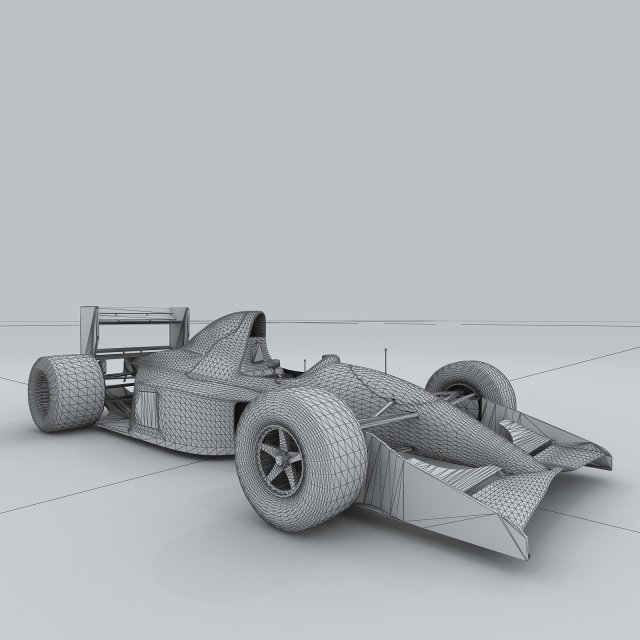 vehicle - f1 racing 3D Model in Compact Cars 3DExport
