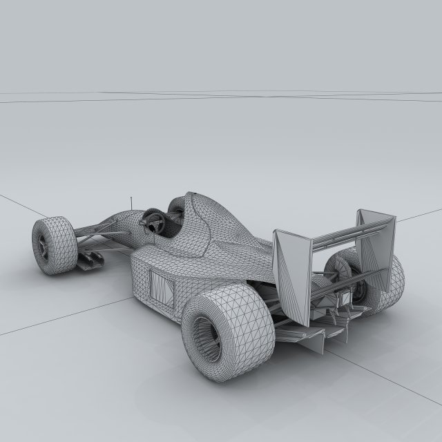 vehicle - f1 racing 3D Model in Compact Cars 3DExport