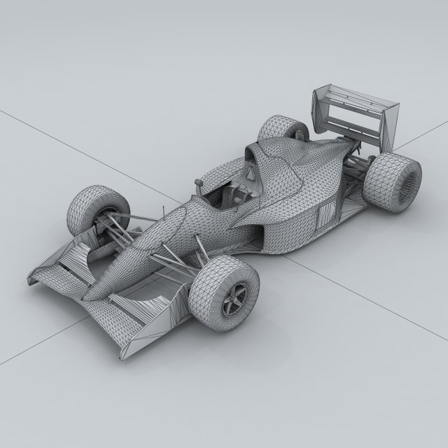 vehicle - f1 racing 3D Model in Compact Cars 3DExport