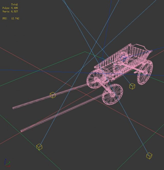 vehicle - trolley 01 3D Model in Compact Cars 3DExport