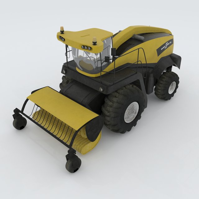 vehicle harvester 231 3D Model in Compact Cars 3DExport