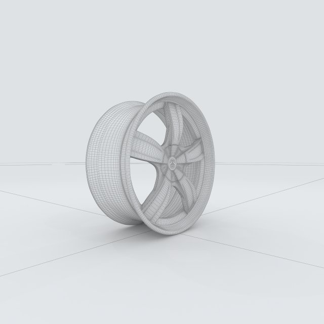 vehicles - automobile wheel rims 01 3D Model in Compact Cars 3DExport