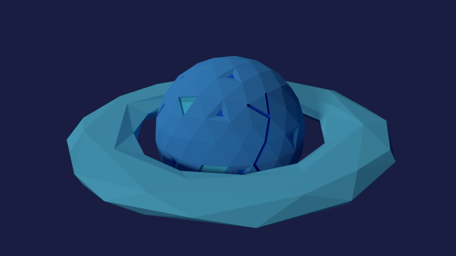 low poly solar system 3D Model in Other 3DExport