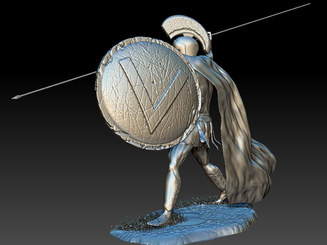 Spartans 3D Model in Man 3DExport