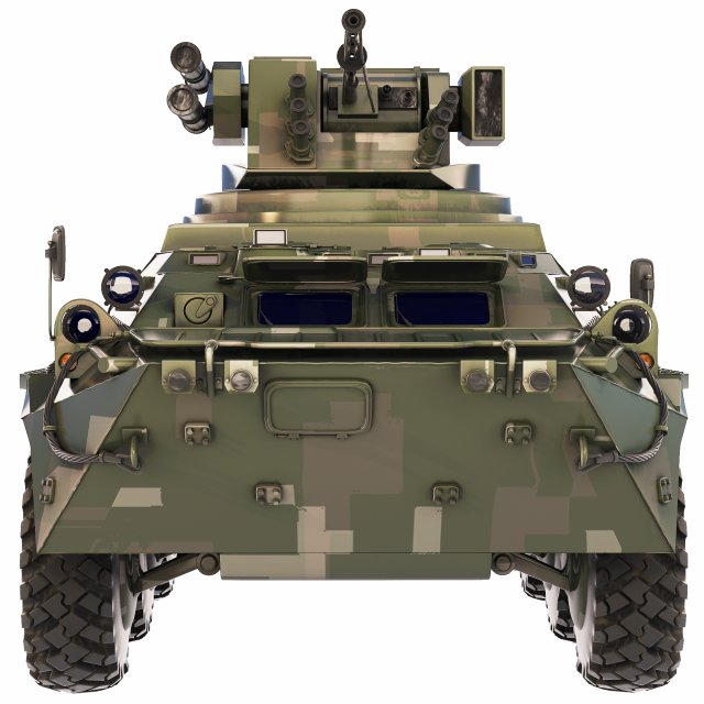 BTR 3E 2002 3D Model in Combat 3DExport
