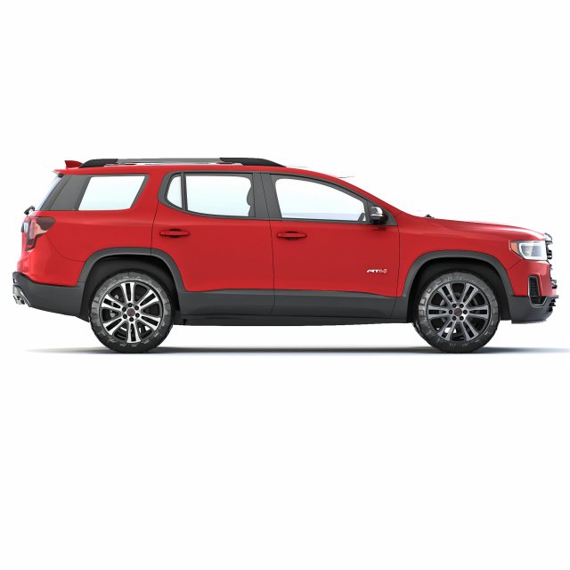 GMC Acadia AT4 2020 3D Model in SUV 3DExport