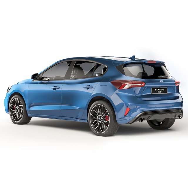 Focus ST Line 2020 3D Model in Compact Cars 3DExport