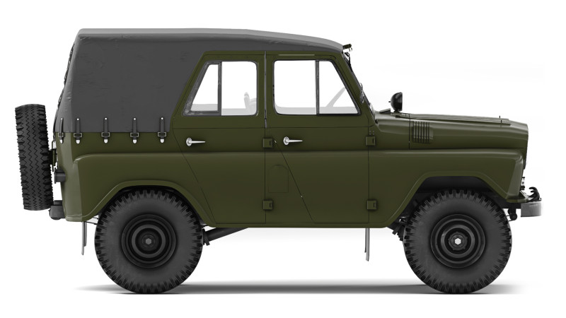 UAZ 469 1970 3D Model in SUV 3DExport