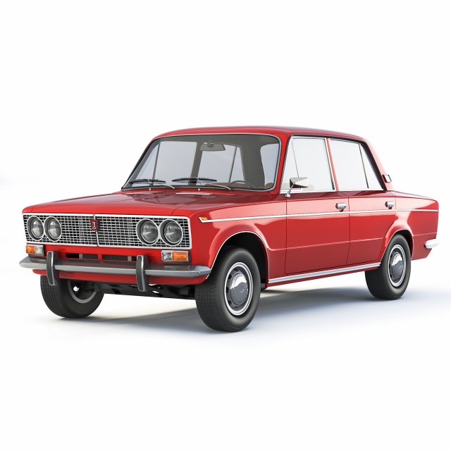 VAZ Lada 2103 1972 3D Model in Sedan 3DExport