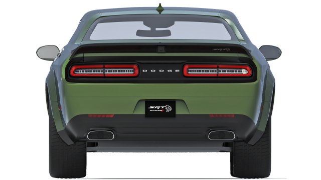 Dodge Challenger SRT Hellcat Red Eye 2021 Modelo 3D in Coches ...