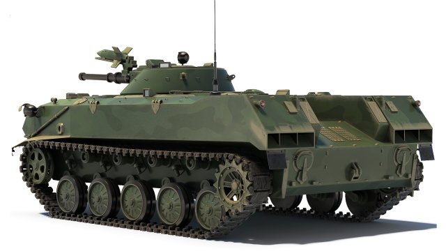 BMD-1 1970 3D Model in Combat 3DExport