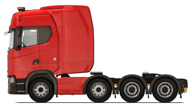Scania R730 8X4 2020 3D Model in Truck 3DExport