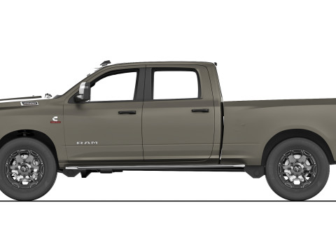 RAM 2500 Big Horn 2025 Modèle 3D in SUV 625417 | 3DExport