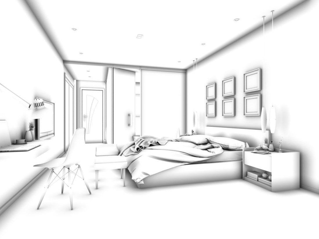 Master Bedroom Drawing