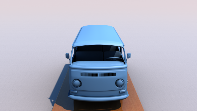 volkswagen bay window type 2 1969 3D Print Model in Vehicle 3DExport