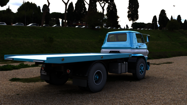 dodge l700 truck 1966 3D Model in Classic Cars 3DExport