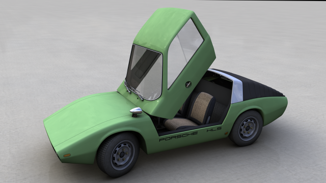 porsche 911 hls 1967 3D Model in Sport Cars 3DExport