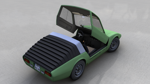 porsche 911 hls 1967 3D Model in Sport Cars 3DExport