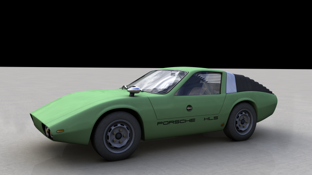 porsche 911 hls 1967 3D Model in Sport Cars 3DExport