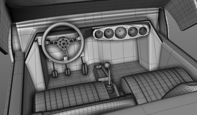 porsche 911 hls 1967 3D Model in Sport Cars 3DExport