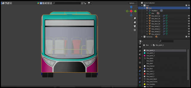 Autonomous city bus concept 2023 3D Model in Bus 3DExport